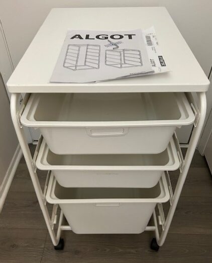 » (お取引中) IKEA 収納 ALGOT 3段